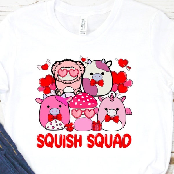 Squishmallow Squad Svg - Etsy