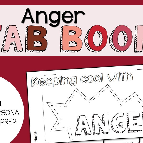 Feelings & Emotions Tab Book for Students With Autism, ADHD, or Other Emotional Difficulties to ...