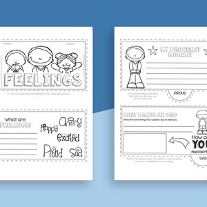 Feelings & Emotions Tab Book for Students With Autism, ADHD, or Other ...