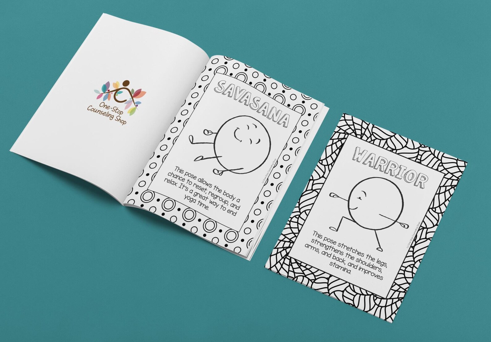 Yoga for Kids Mindful Coloring Pages | School Counseling Resource for ...