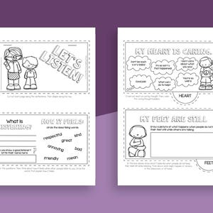 Social Emotional Tab Book Bundle for Teaching Students Social Skills ...
