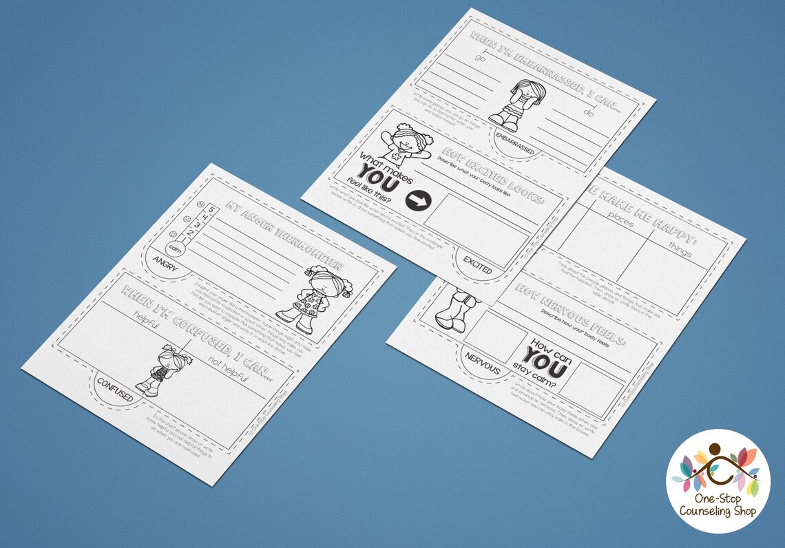 Feelings & Emotions Tab Book for Students With Autism, ADHD, or Other Emotional Difficulties to ...