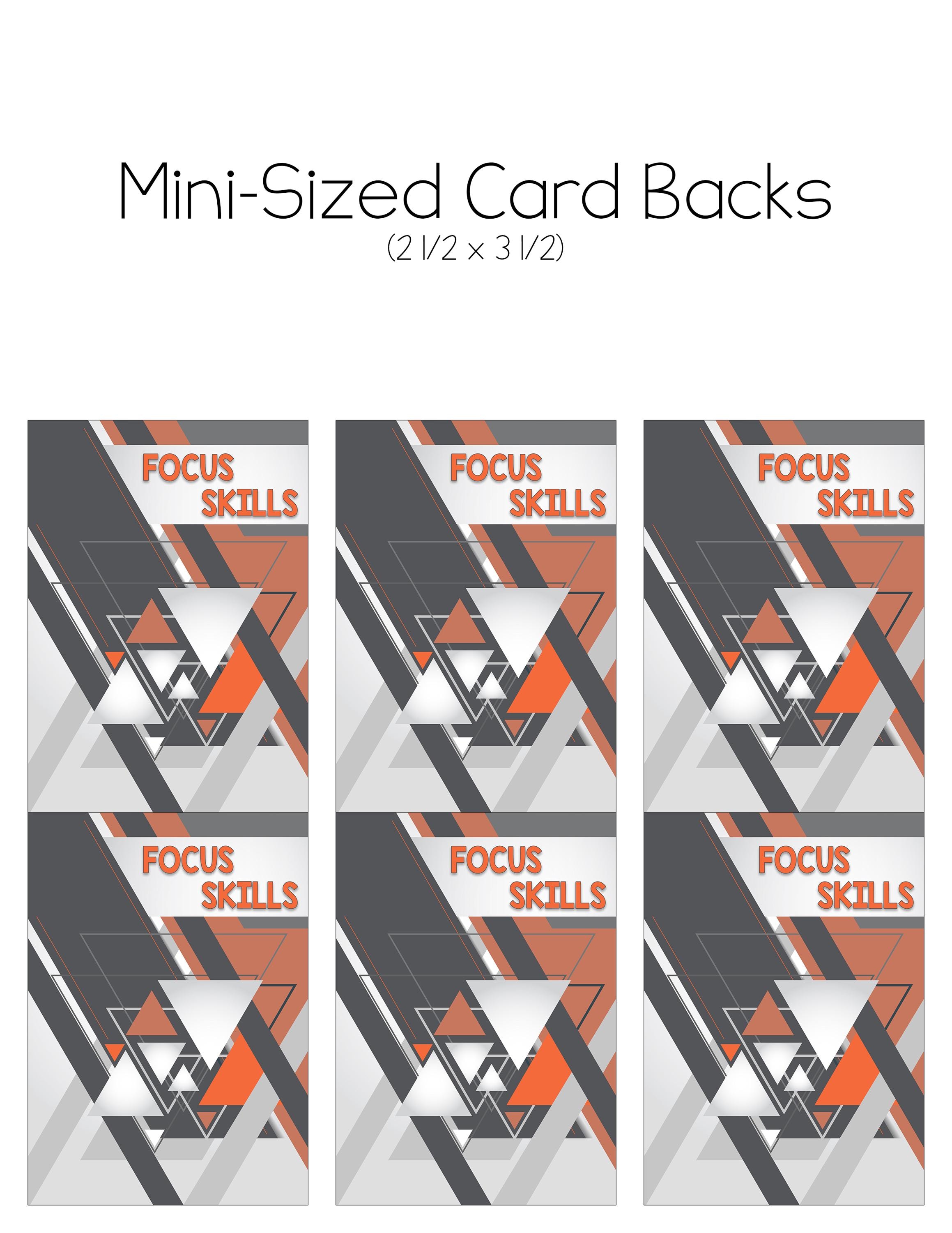 Attention and Focus Trading Cards – Classroom Behavior Tools ...