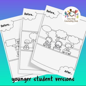 Comic Book Activity for Students With Autism, ADHD, or Other Social ...