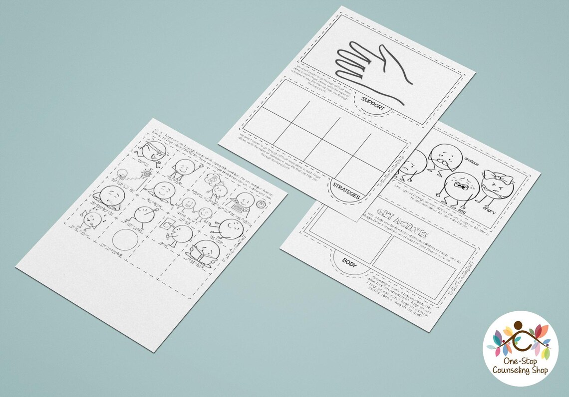 Coping Skills Tab Book for Students | Resources for Autism, ADHD ...