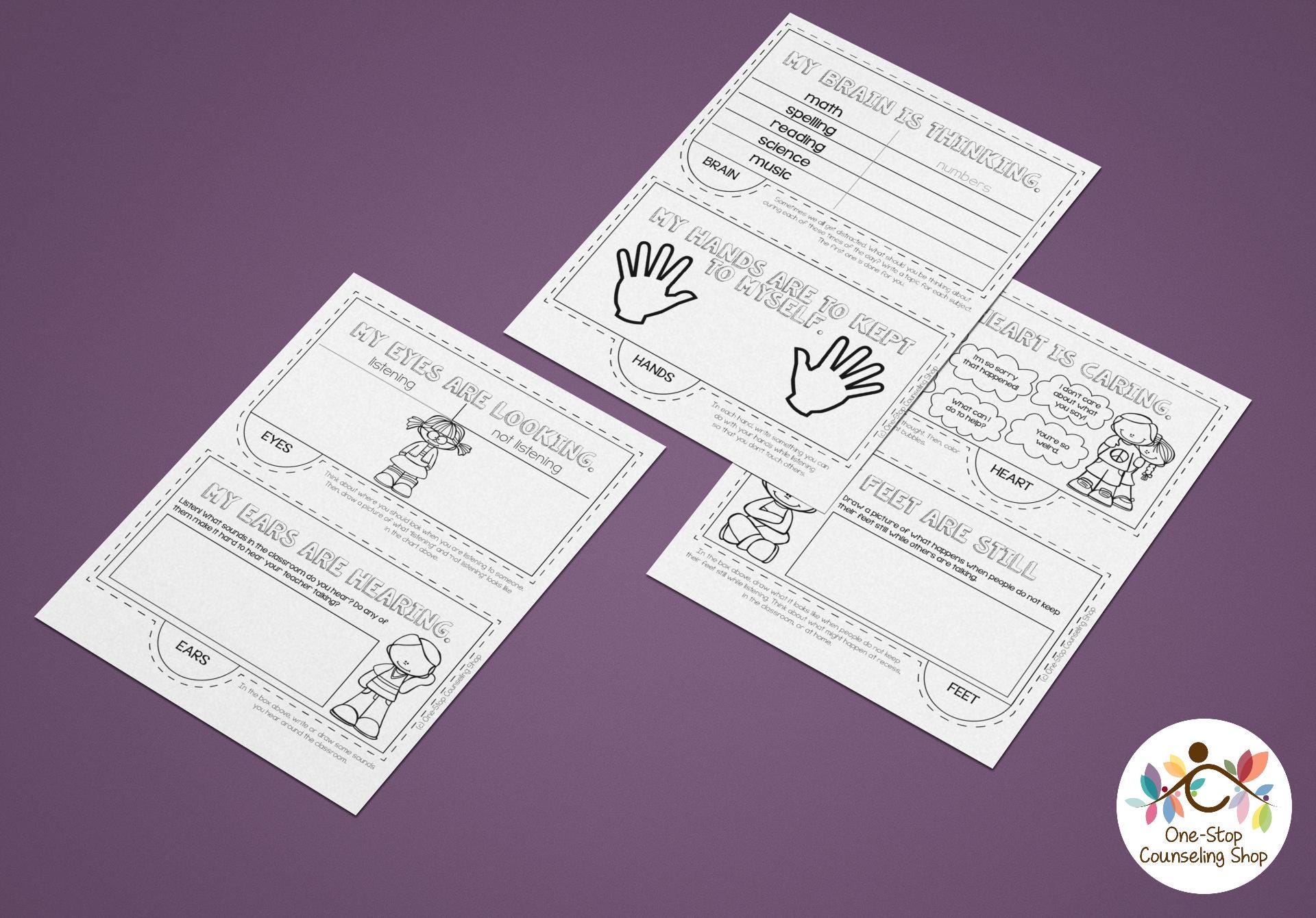 Listening Skills Tab Book for Students to Use as Part of Social ...