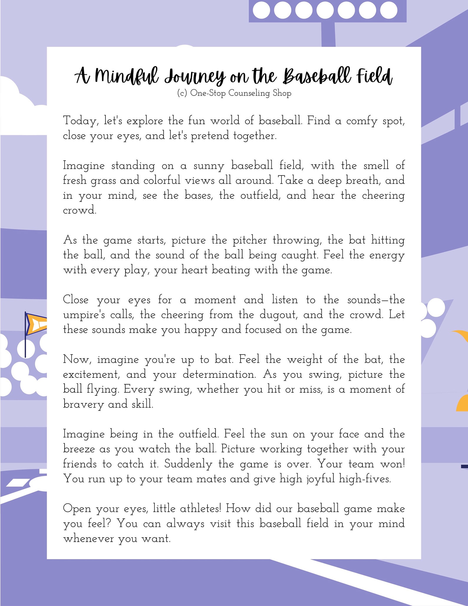 Mindfulness Moments Passages for Teaching Resiliency, Coping Skills ...