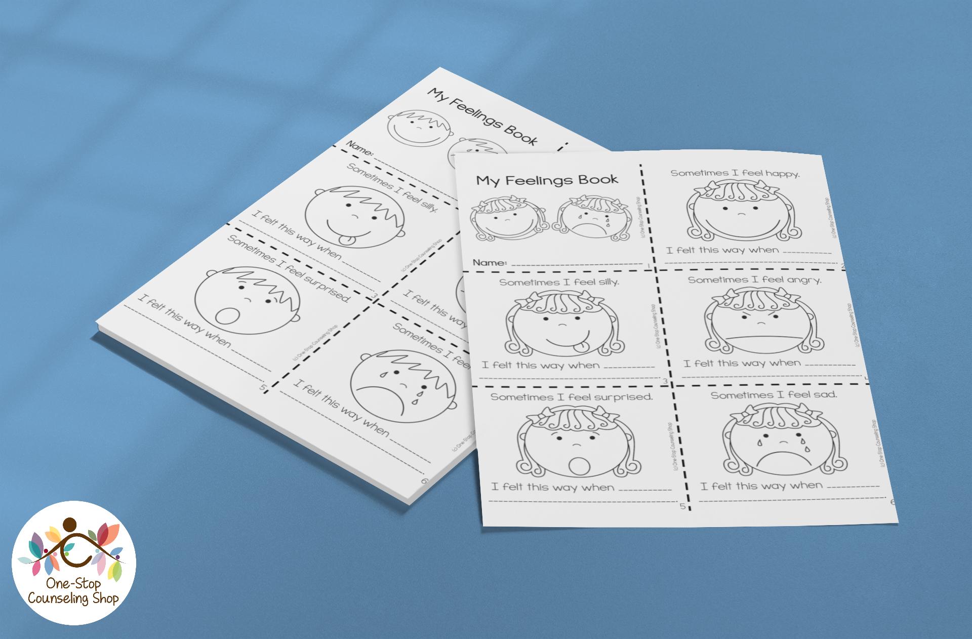 Feelings and Emotions Book | School Counseling, Social Work, Psychology ...