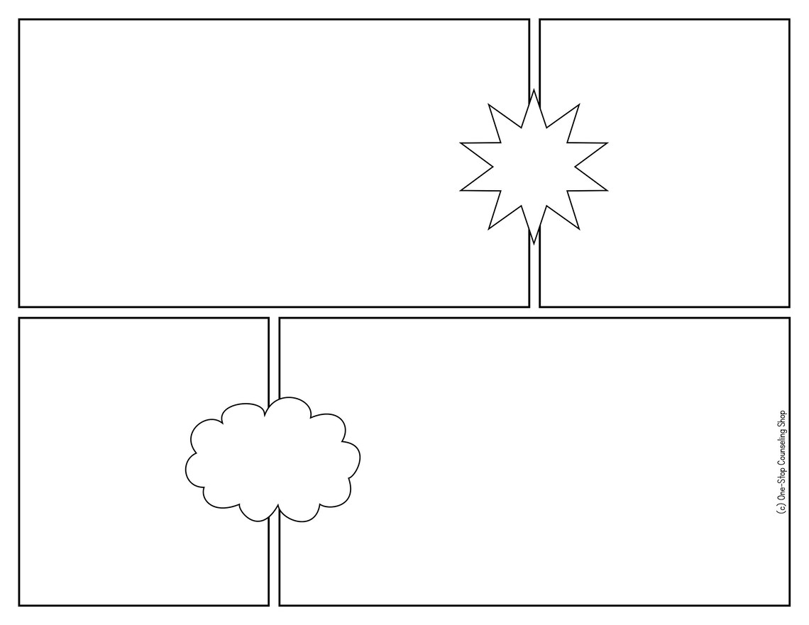 Comic Book Activity for Students With Autism, ADHD, or Other Social ...