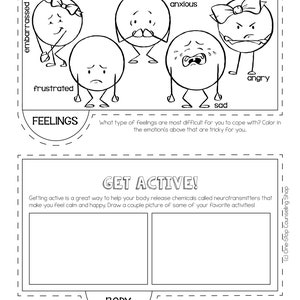 Coping Skills Tab Book for Students | Resources for Autism, ADHD ...