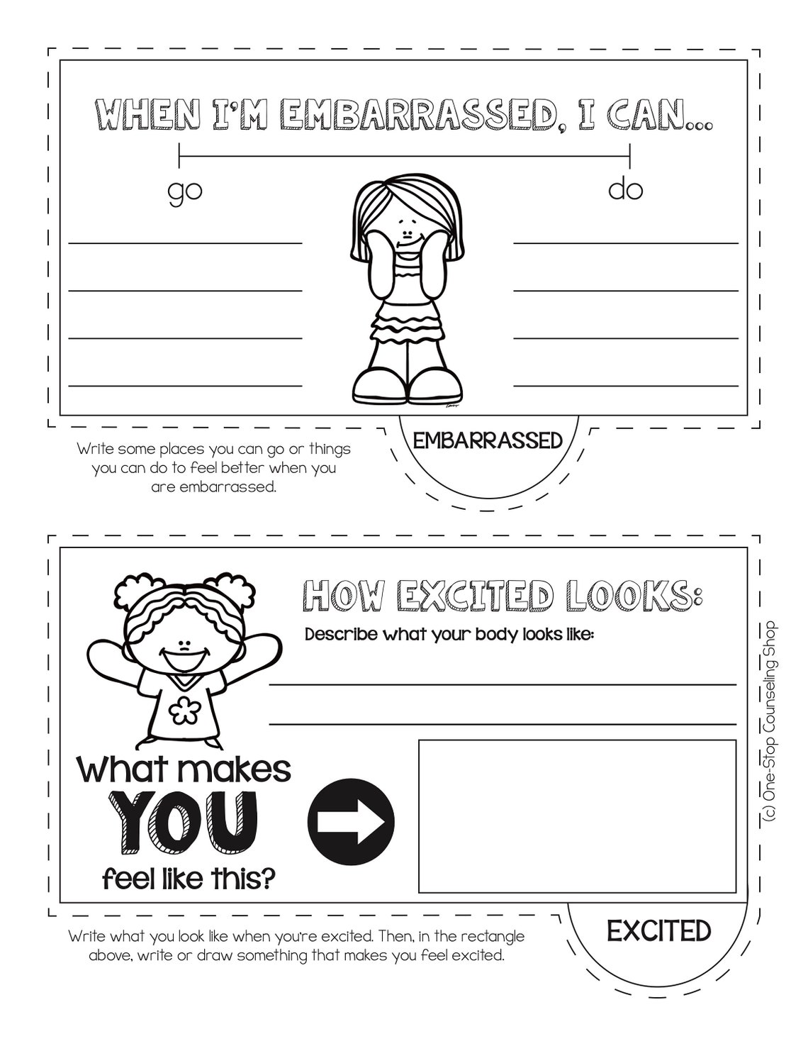 Feelings & Emotions Tab Book for Students With Autism, ADHD, or Other ...