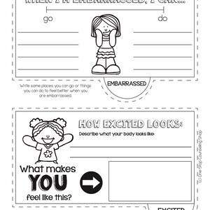 Feelings & Emotions Tab Book for Students With Autism, ADHD, or Other Emotional Difficulties to ...