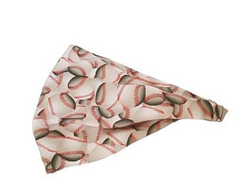 Baseball Elastic Headband Women and Men's Headband - Etsy
