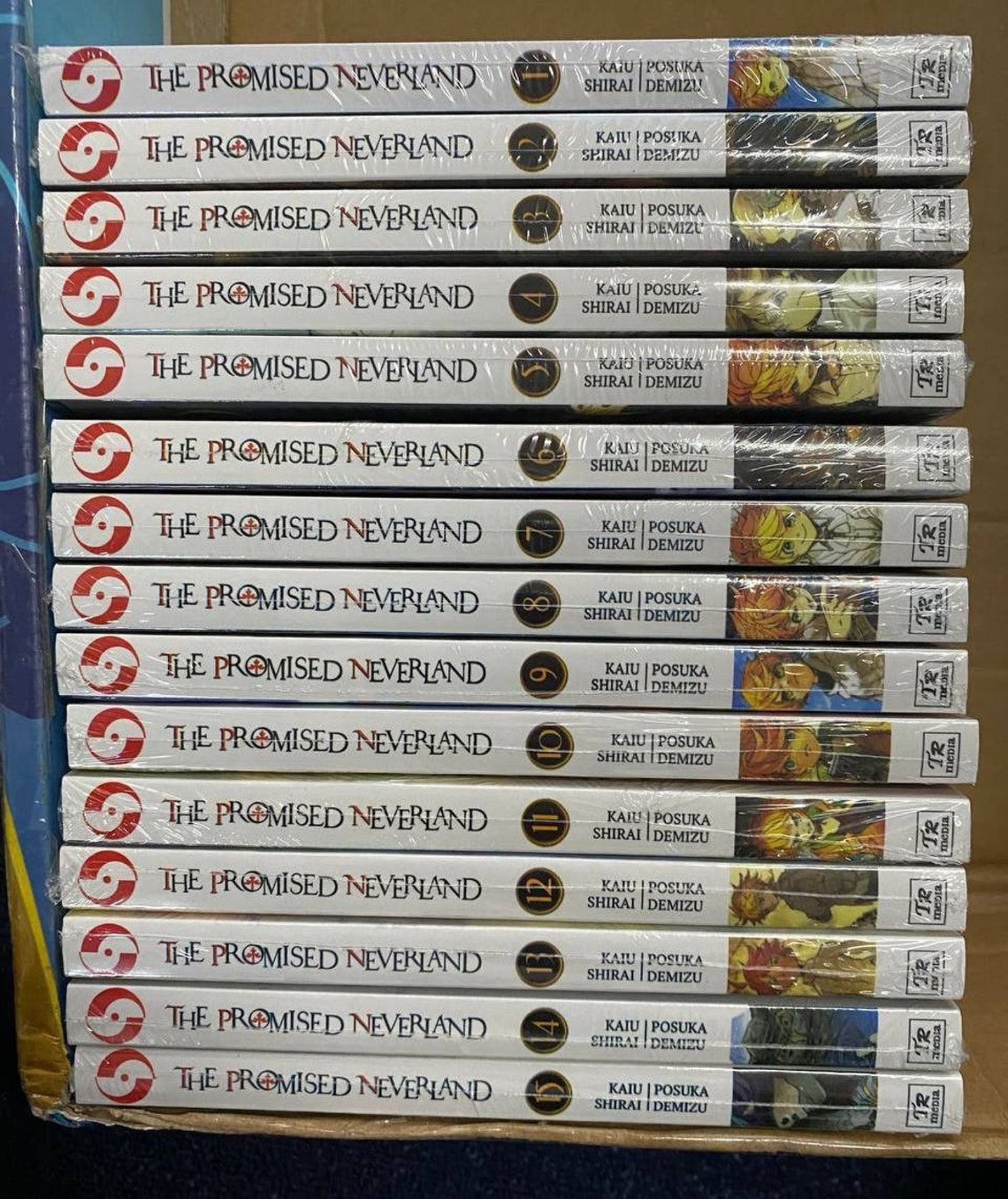 New Set Anime Comic the Promised Neverland by Kaiu Shirai Volume 1-20 ...