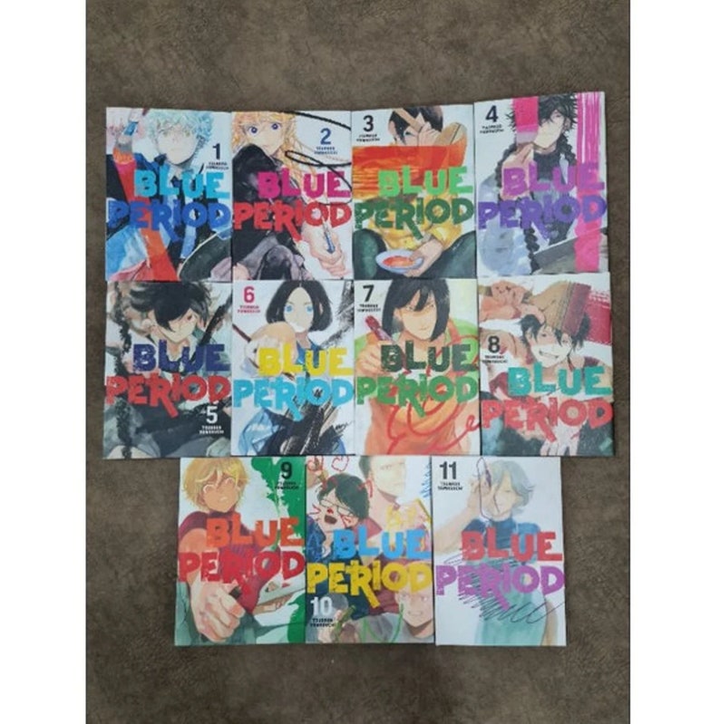 New Set Anime Comic Blue Period Volume 1-11 by Tsubasa Yamaguchi Manga ...