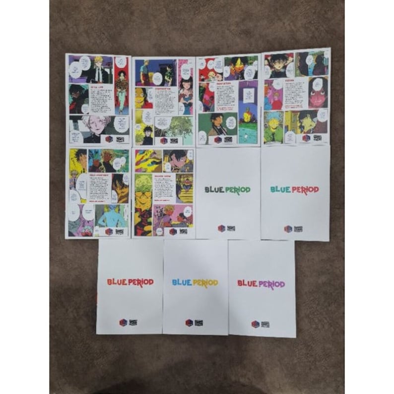 New Set Anime Comic Blue Period Volume 1-11 by Tsubasa Yamaguchi Manga ...