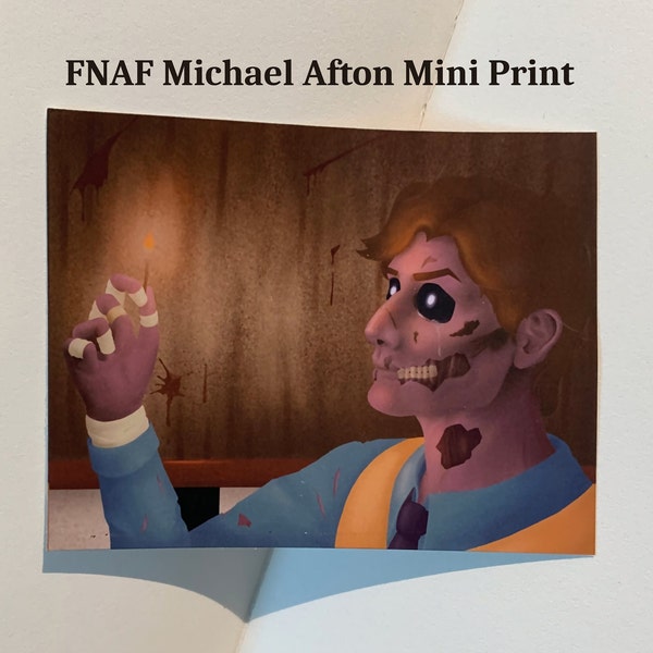 Michael Afton Foxy Mask - Etsy UK