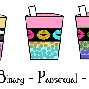 Pride Boba Tea's Part 2 - Etsy