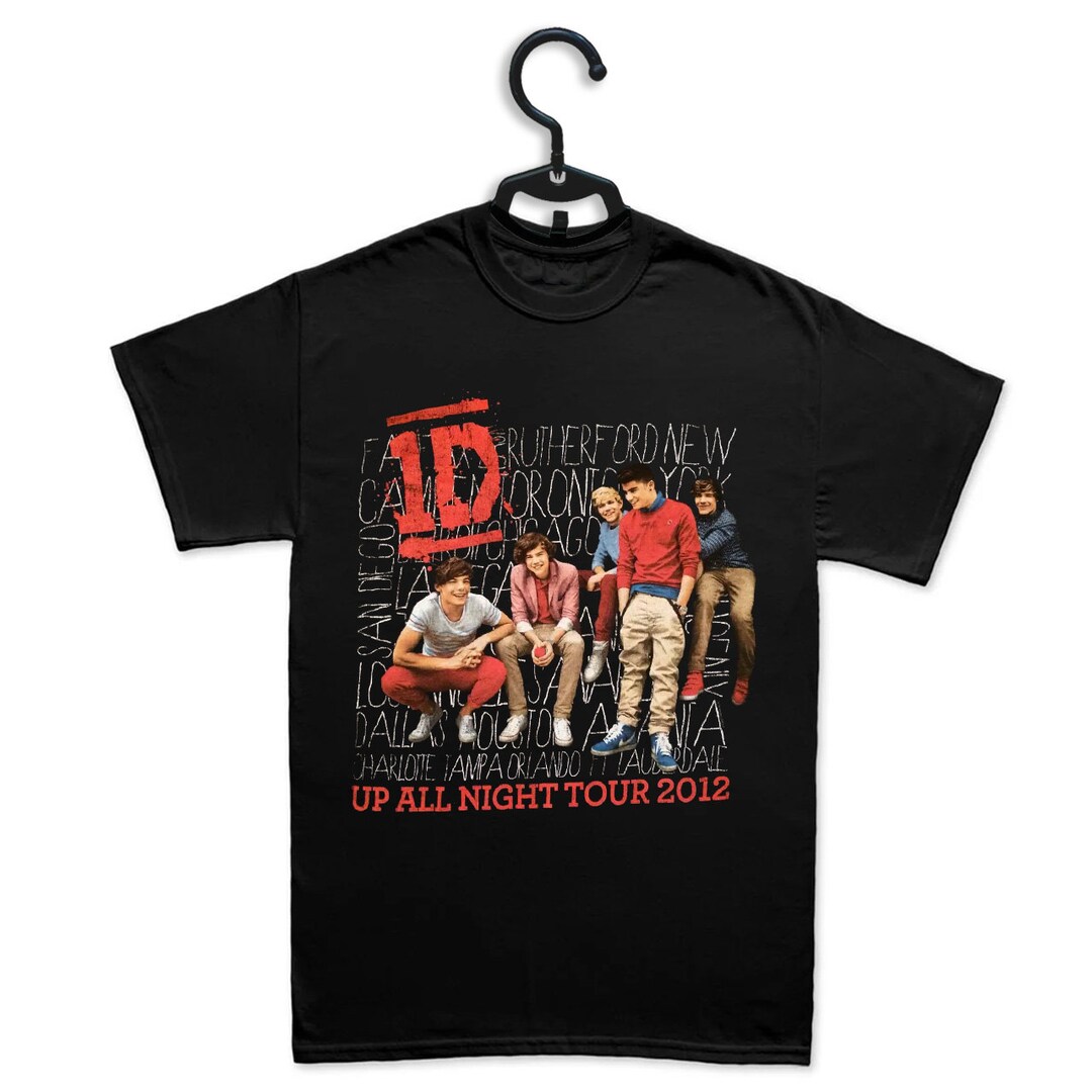 Retro Graphic One Direction up All Night Tour Unisex T-shirt - Etsy