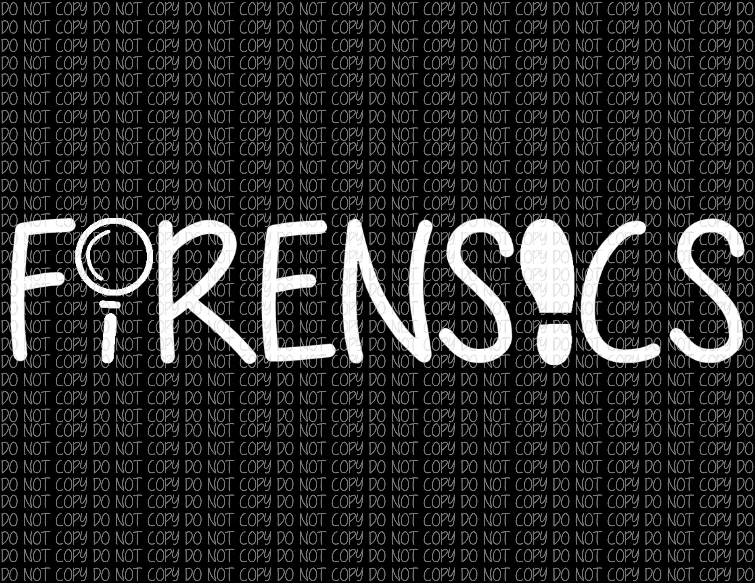 Forensic Science PNG - Etsy