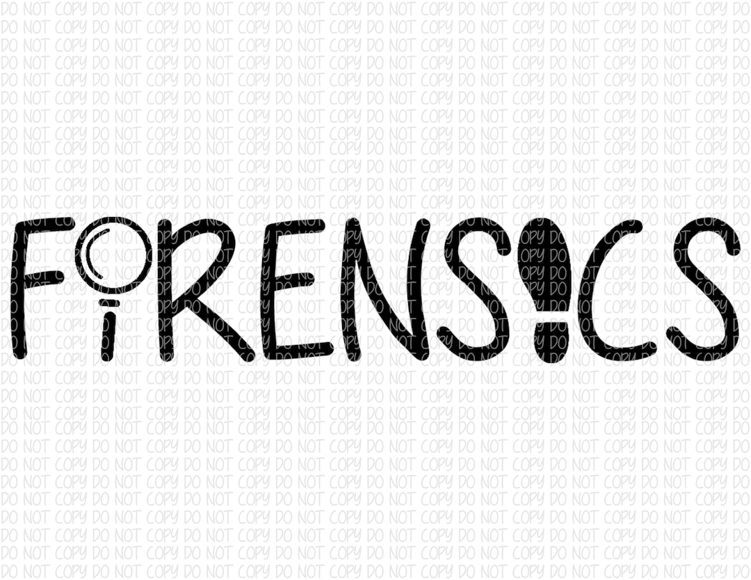 Forensic Science PNG - Etsy