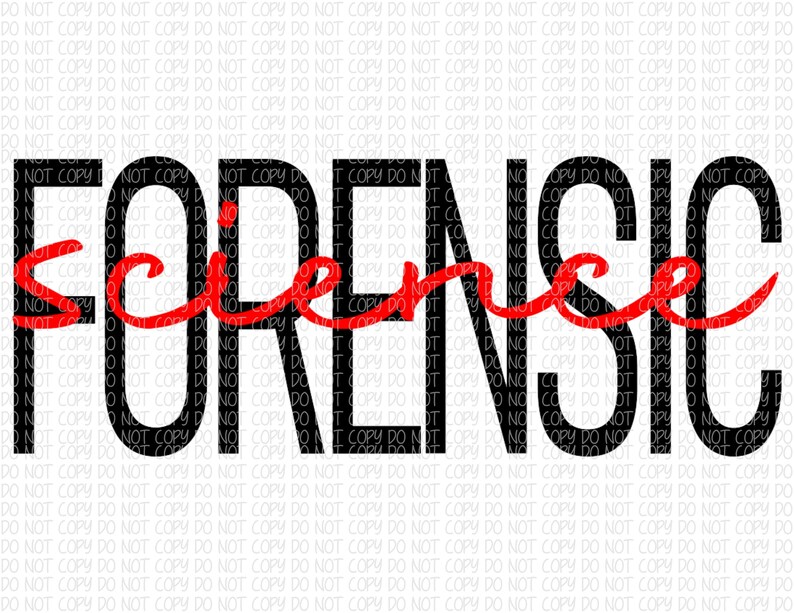 Forensic Science PNG - Etsy