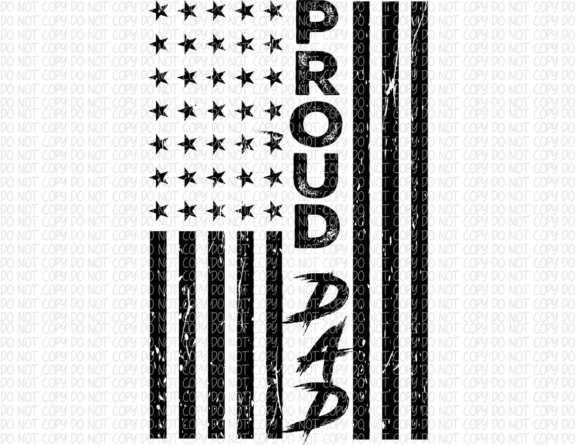 Proud Dad Flag PNG - Etsy