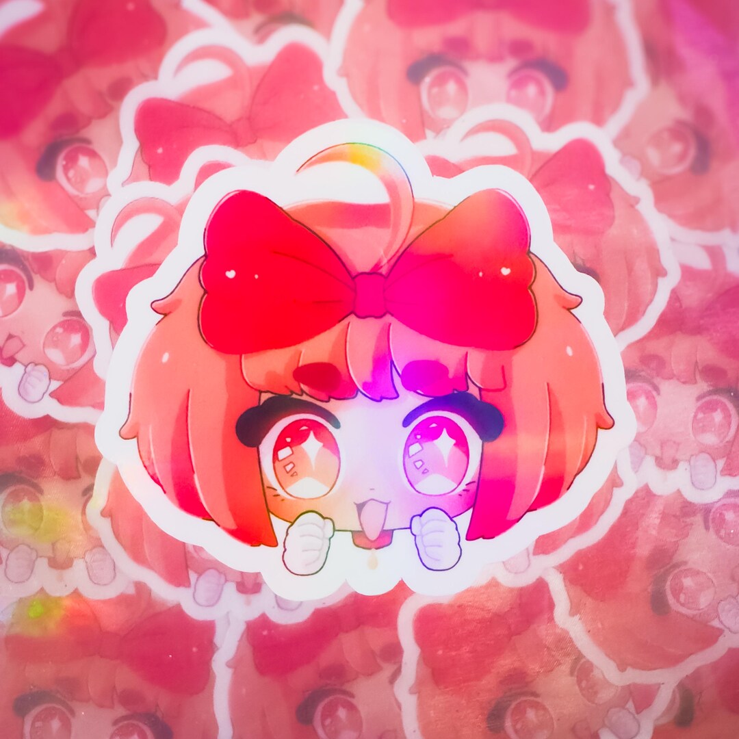 Tokyo Mew Mew Ringo Akai Head Diecut Sticker - Etsy