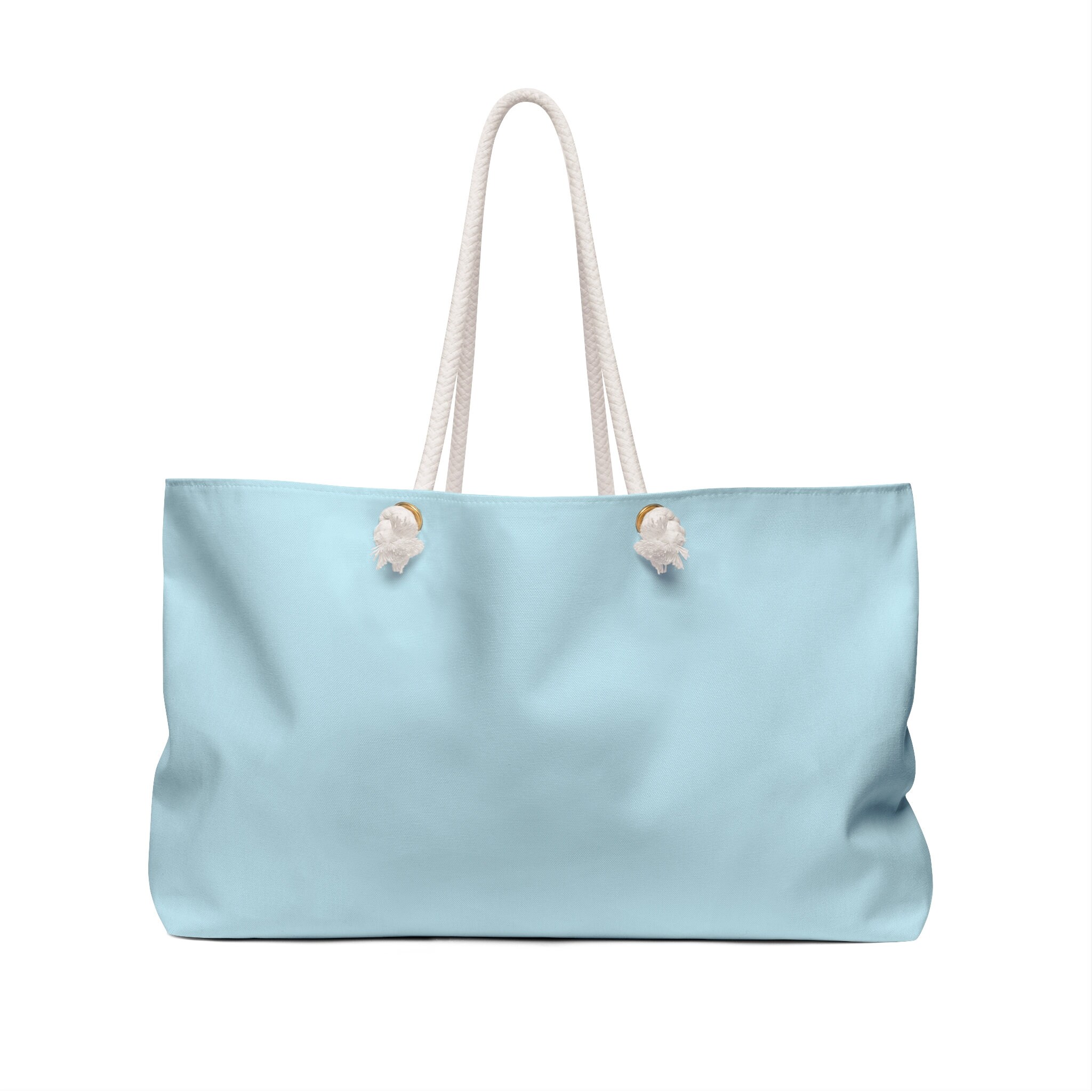 Weekender Bag for Women, Rope Handles Beach Bag, Beach Bag, Beach Tote ...