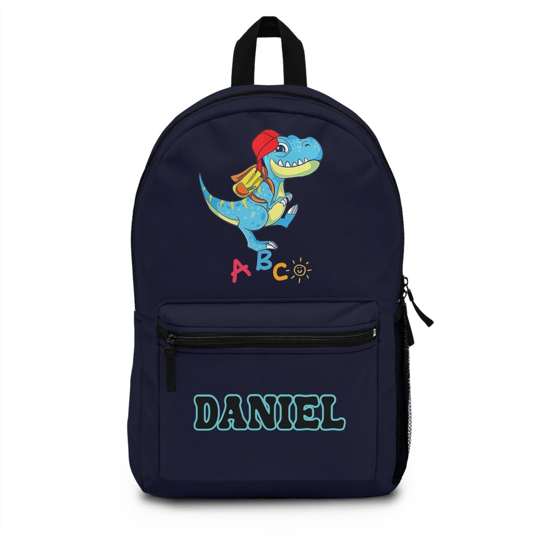 Custom Backpack for Kids, Personalized Backpack for Boys, Dinosaur ...