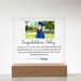 Custom Graduation Plaque, Acrylic Plaque for Graduate, Graduation Gifts ...