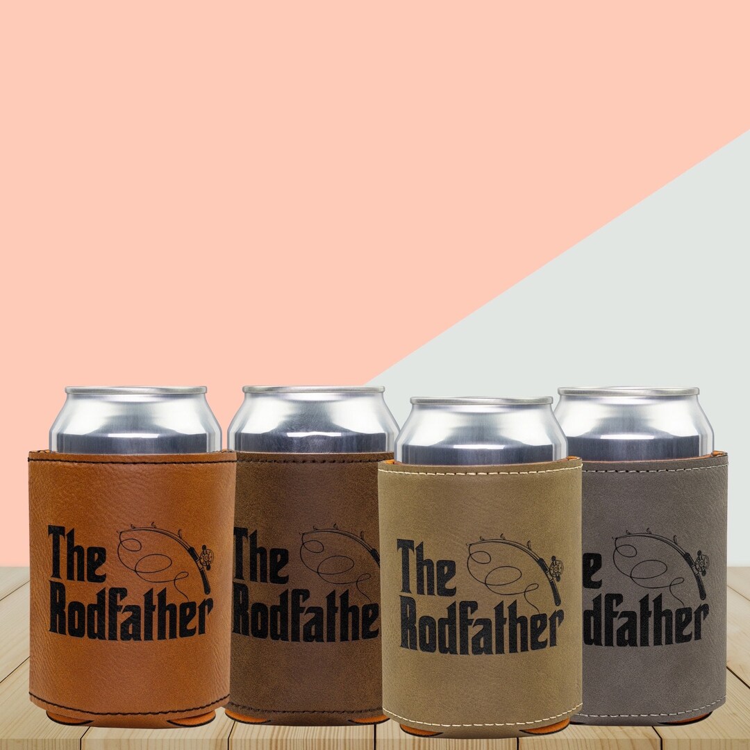 Can Cooler for Fisher Dad, Fishing Can Cooler, Fishing Giftss, Fishing ...