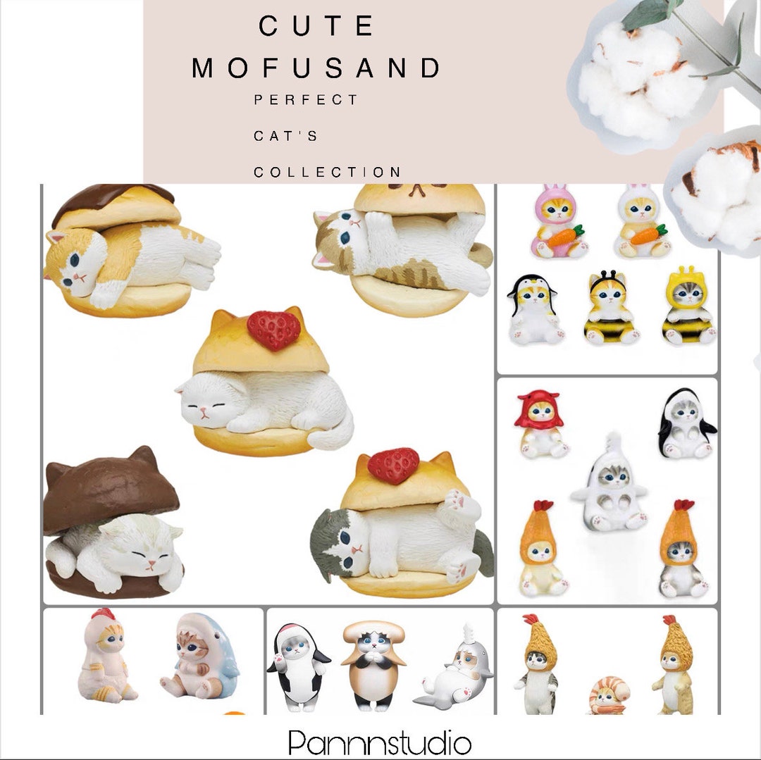 Bandai Mofusand Cats With Cute Collection , Japan Toys or Gashapons ...