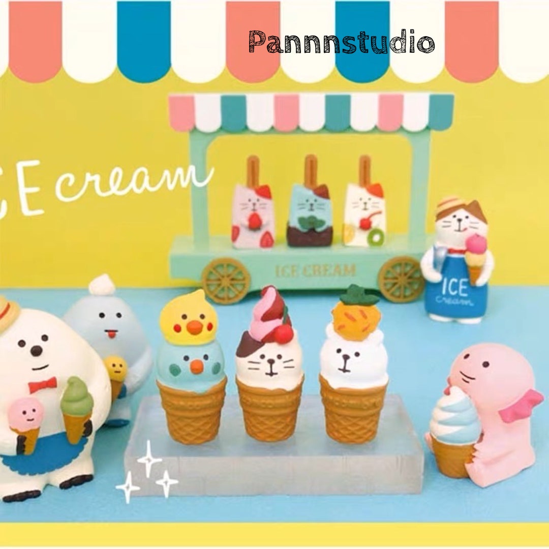 Little Zakka Decole Ice Cream Collection , Japan Toys or Gashapons, Genuine Little Displays for ...