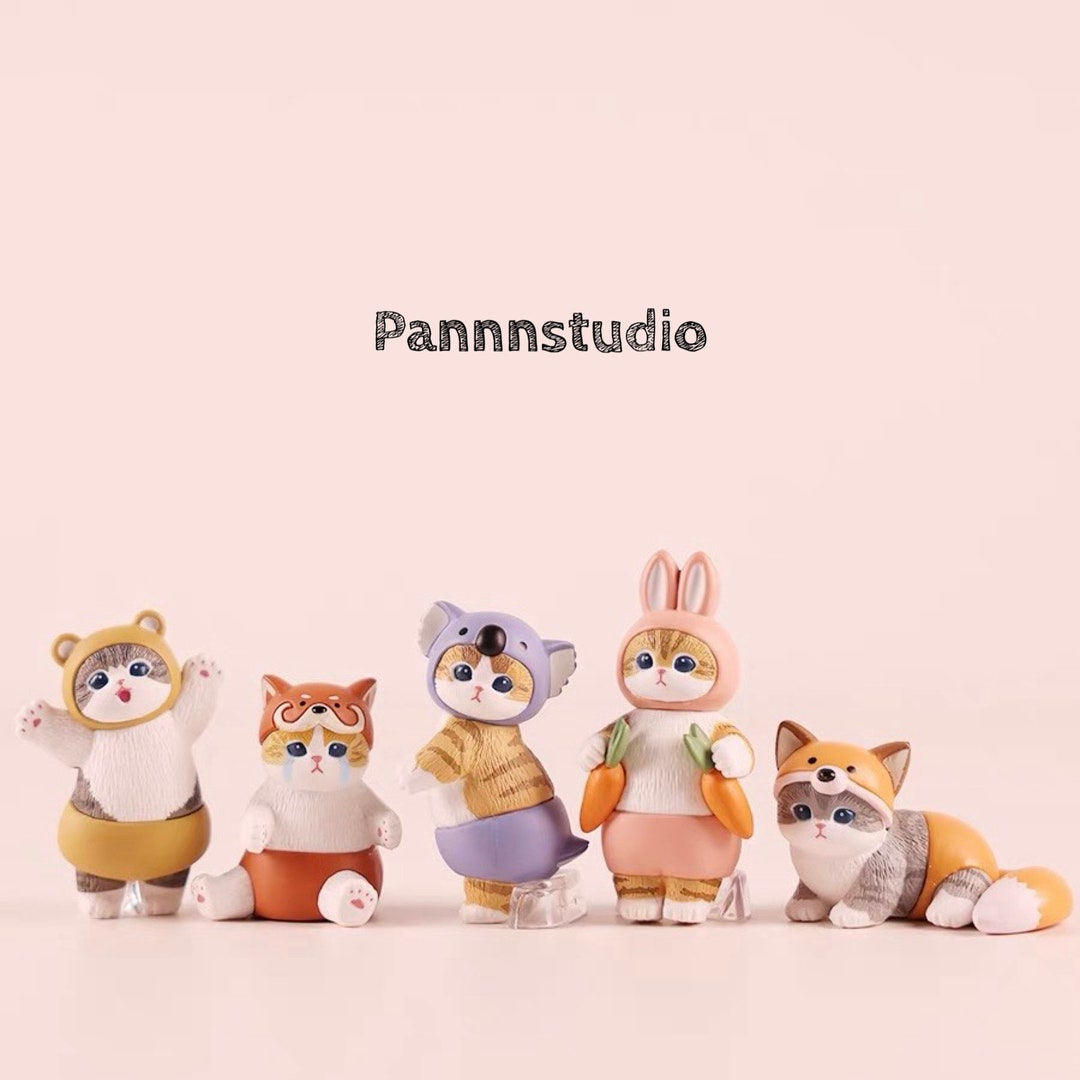 Bandai Mofusand Cats With Animal Wearing Collection , Japan Toys or ...
