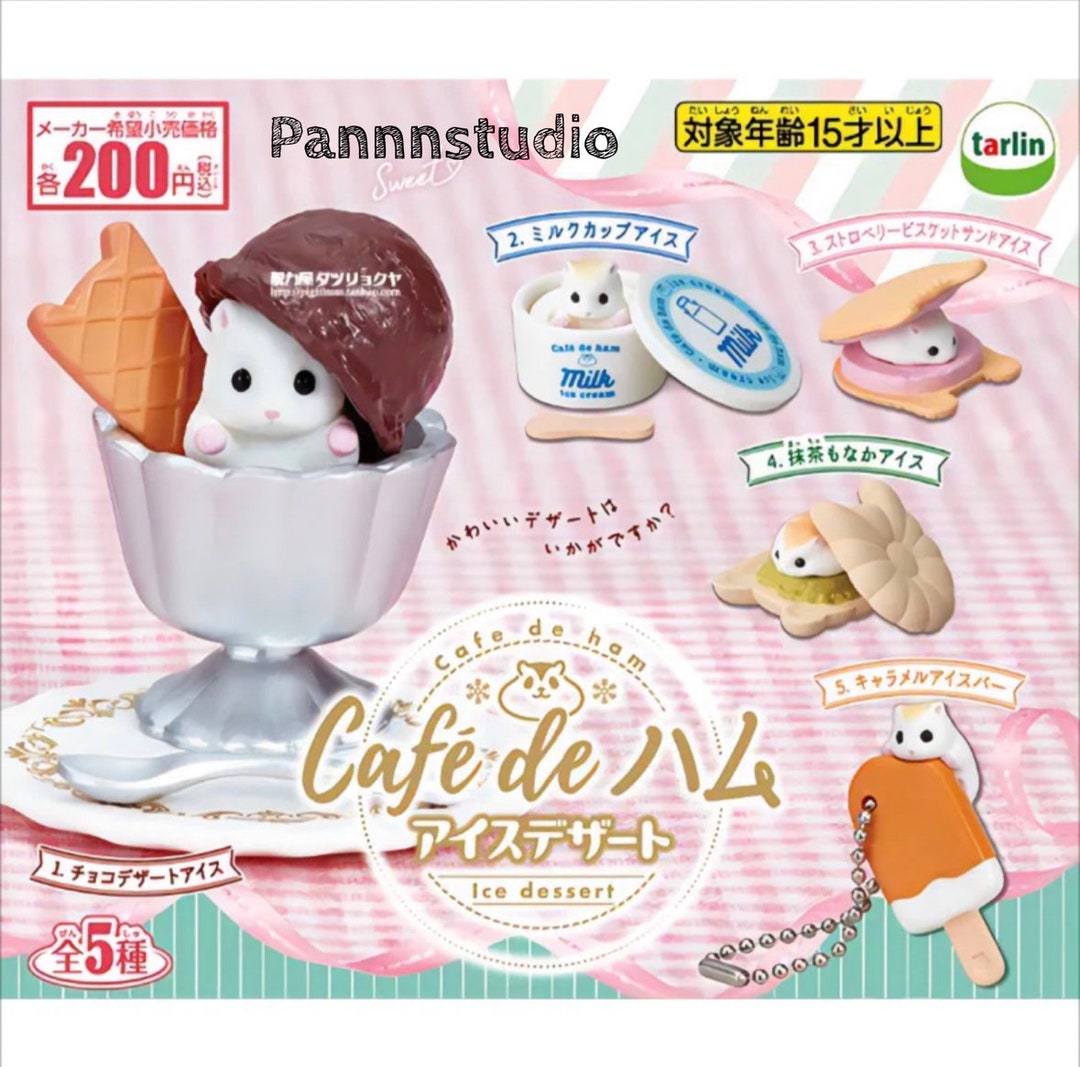 EPOCH Hamsters Cafe With Ice Dessert , Japan Toys or Gashapons, Genuine ...