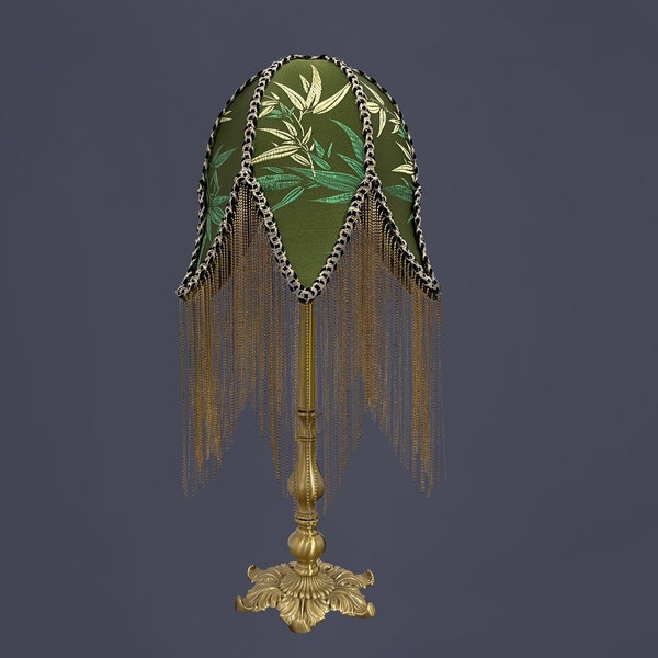 Fringed Lampshade - Etsy