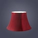 Wine Red Fabric Lamp Shades , Vintage Lampshade for Table Lamp , Retro ...