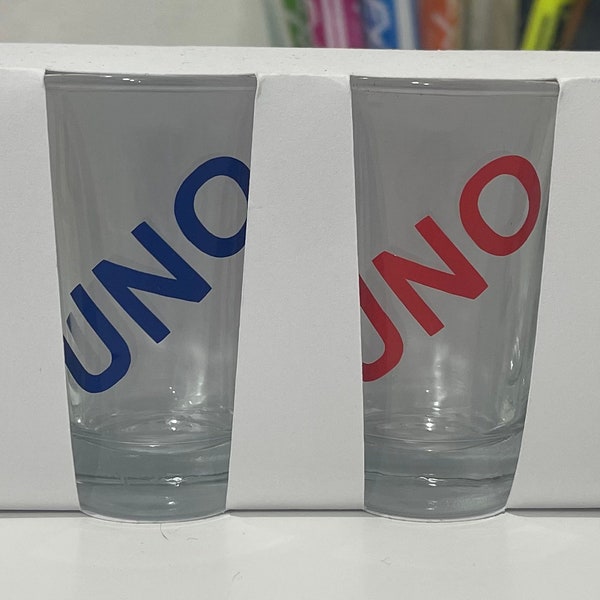 Uno for Shot Glasses Svg - Etsy