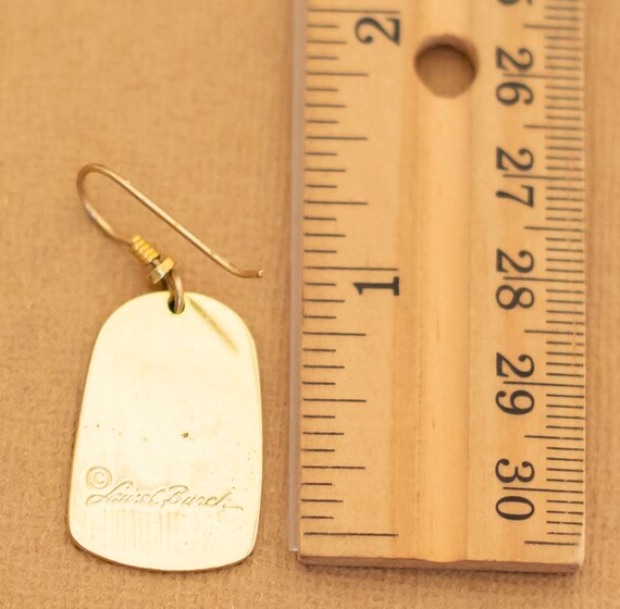 Vintage Chinese Letters Gold Tone Asian Artistic Dang… - Gem