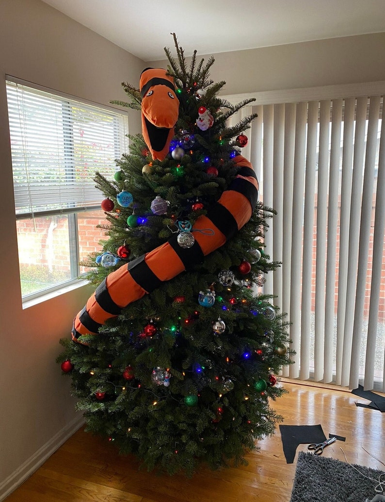 Nightmare Before Christmas Snake - Etsy