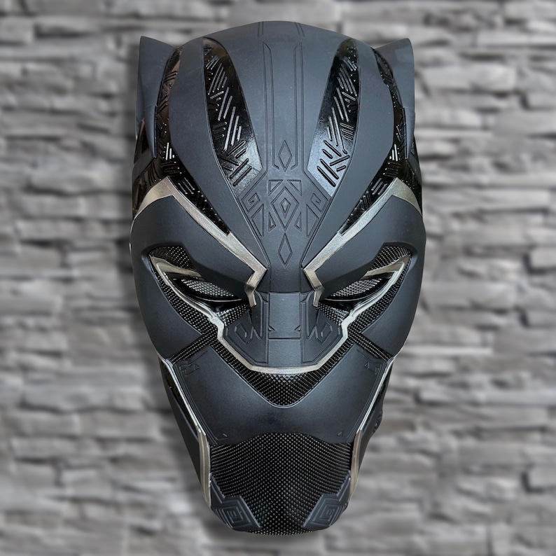 Black Panther Infinity War 1:1 Cosplay Prop Helmet - Etsy