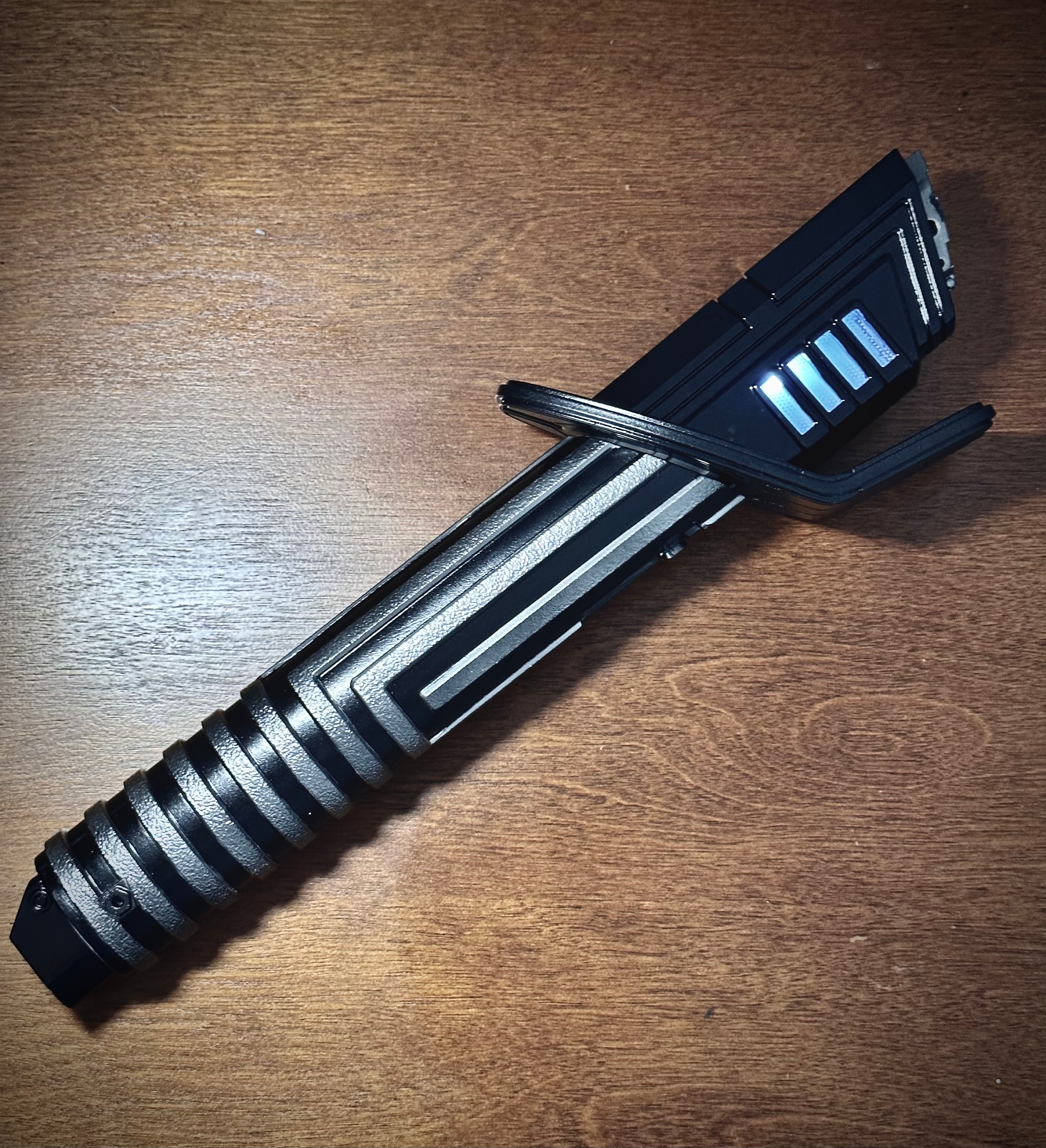 The Mandalorian Darksaber LED Hilt Prop Replica - Etsy