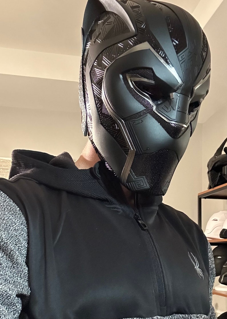 Black Panther Infinity War 1:1 Cosplay Prop Helmet - Etsy