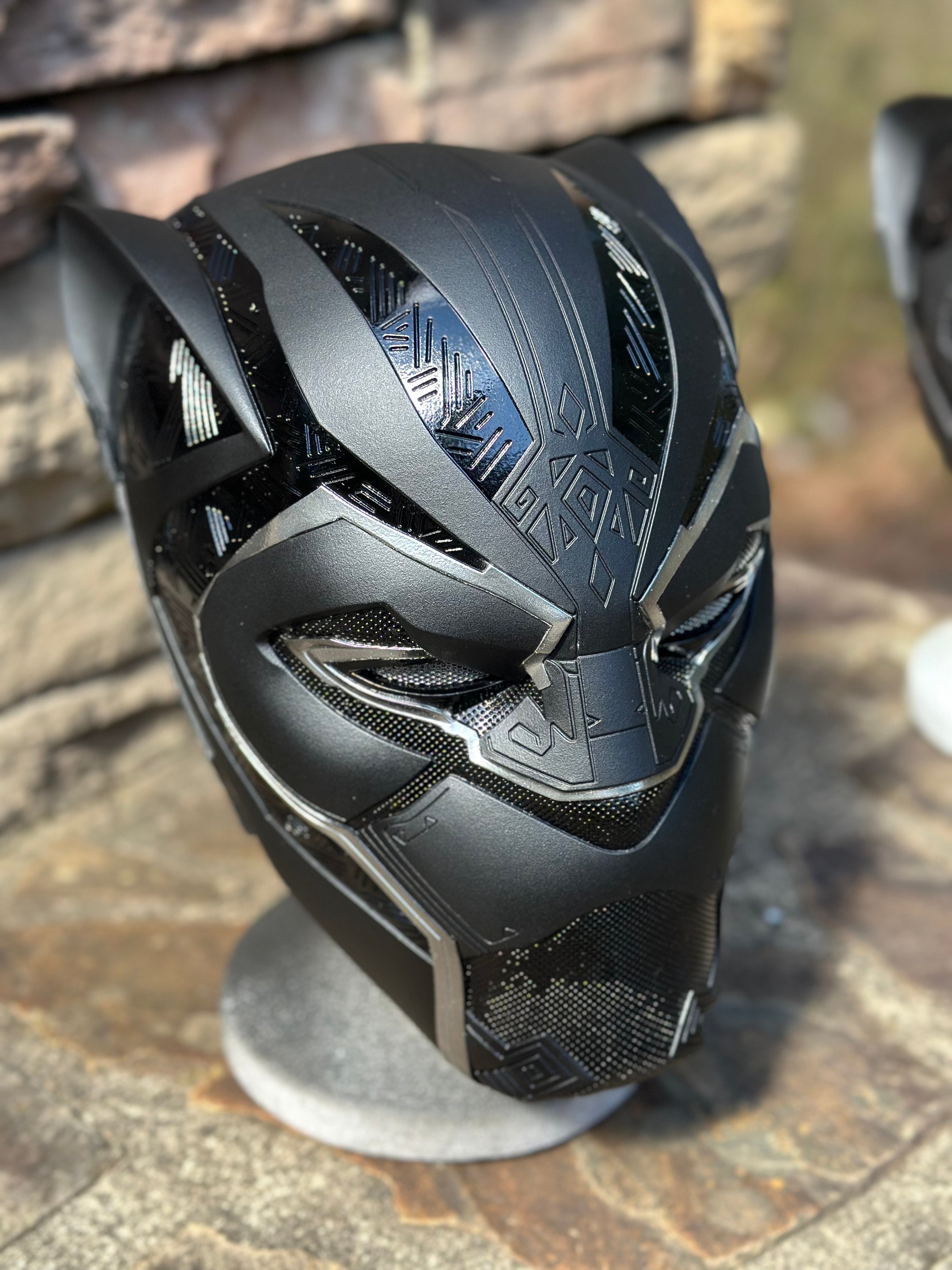 Black Panther Infinity War 1:1 Cosplay Prop Helmet - Etsy