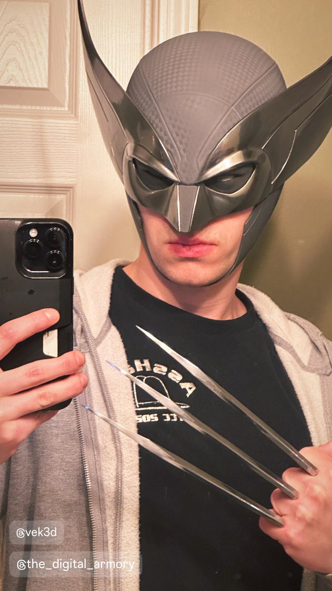 Wolverine Cosplay Cowl Collectors Prop - Etsy