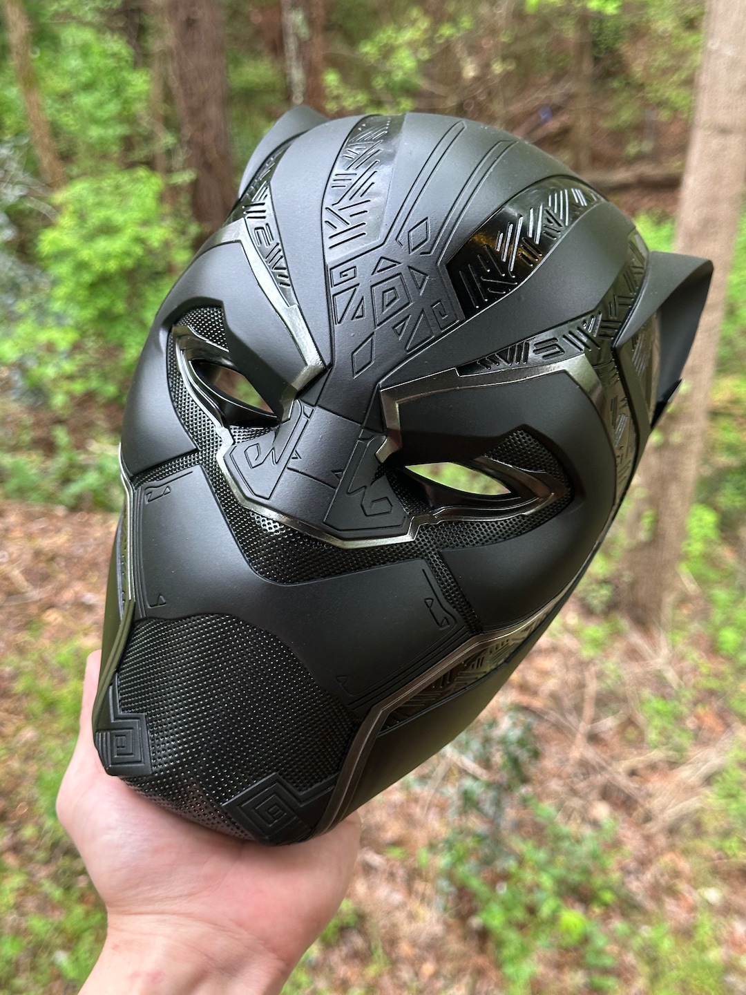 Black Panther Infinity War 1:1 Cosplay Prop Helmet - Etsy