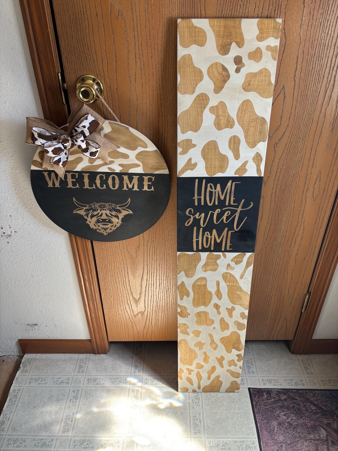 Highland Cow Set - Etsy