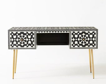 Bone Inlay Optical Media Console - Etsy