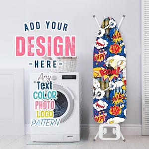 Custom Ironing Board Cover Personalized Dirt Resistant Heat Insulating ...